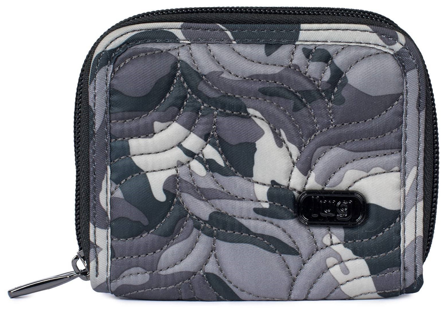 LUG - Splits 2 - Compact RFID Wallet - Camo Midnight - Planktown ...